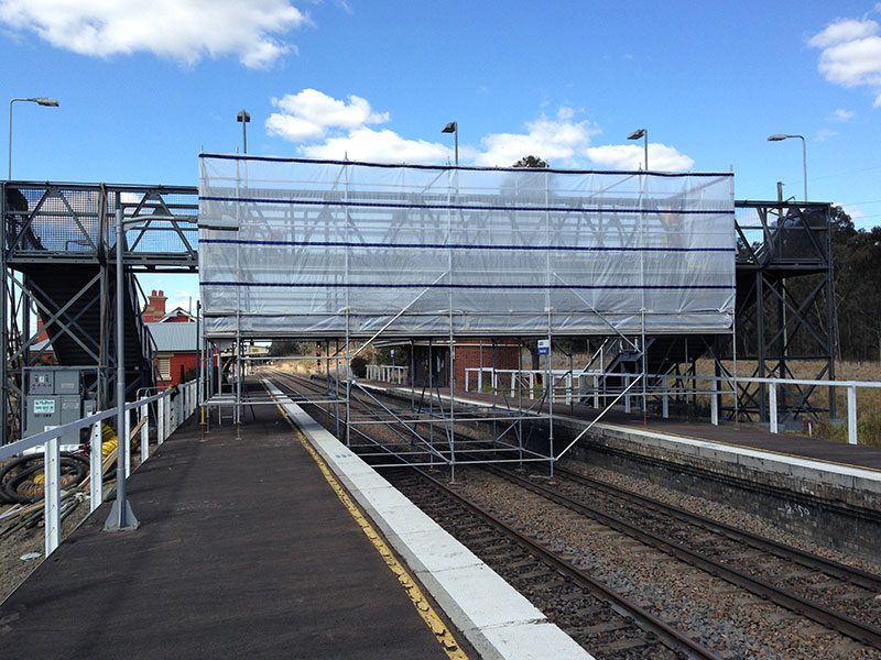 Branxton Rail Bridge - Novocastrian Scaffolding