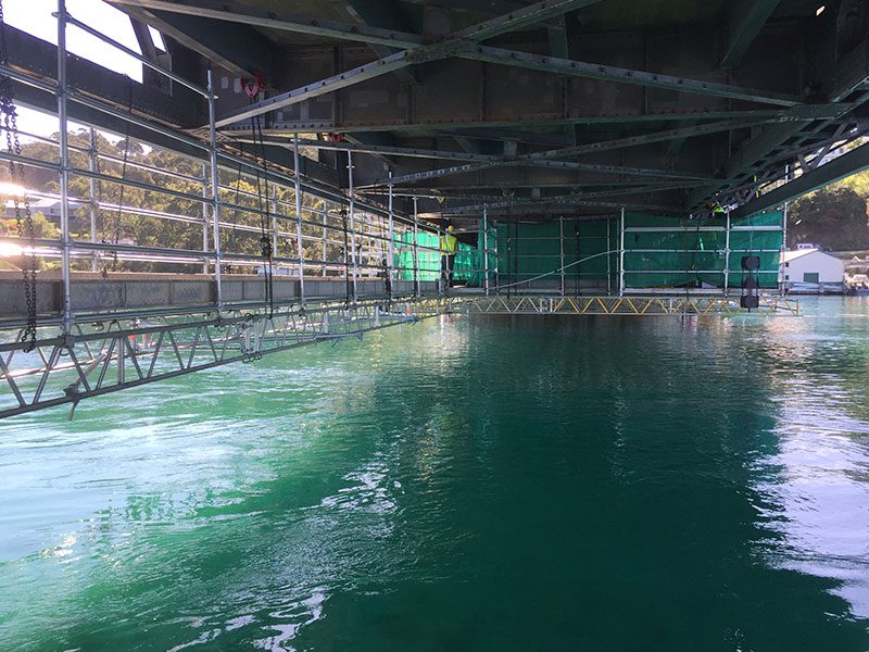 Narooma Road Bridge - Novocastrian Scaffolding